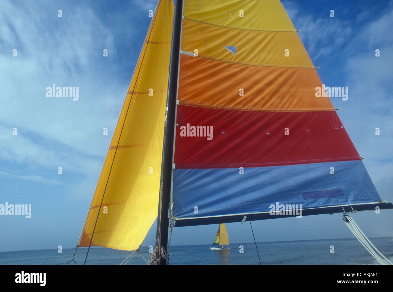 Blowing sail hi-res stock photography and images - Alamy