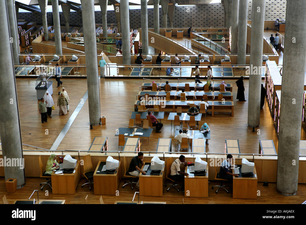 Egypt, the Mediterranean coast, Alexandria, Alexandrina Library Stock ...