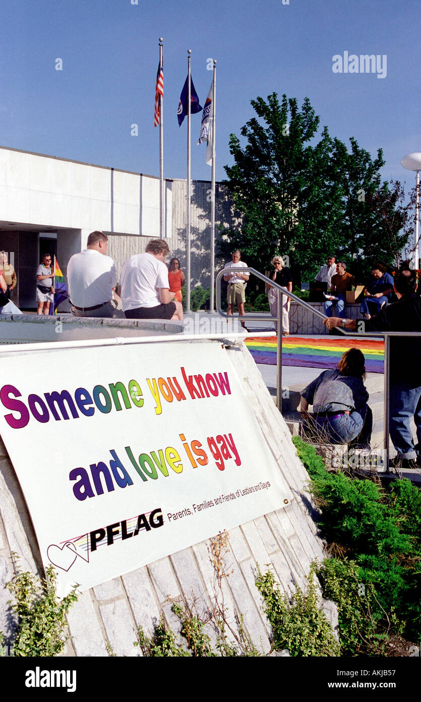 Gay pride steps hi-res stock photography and images - Alamy