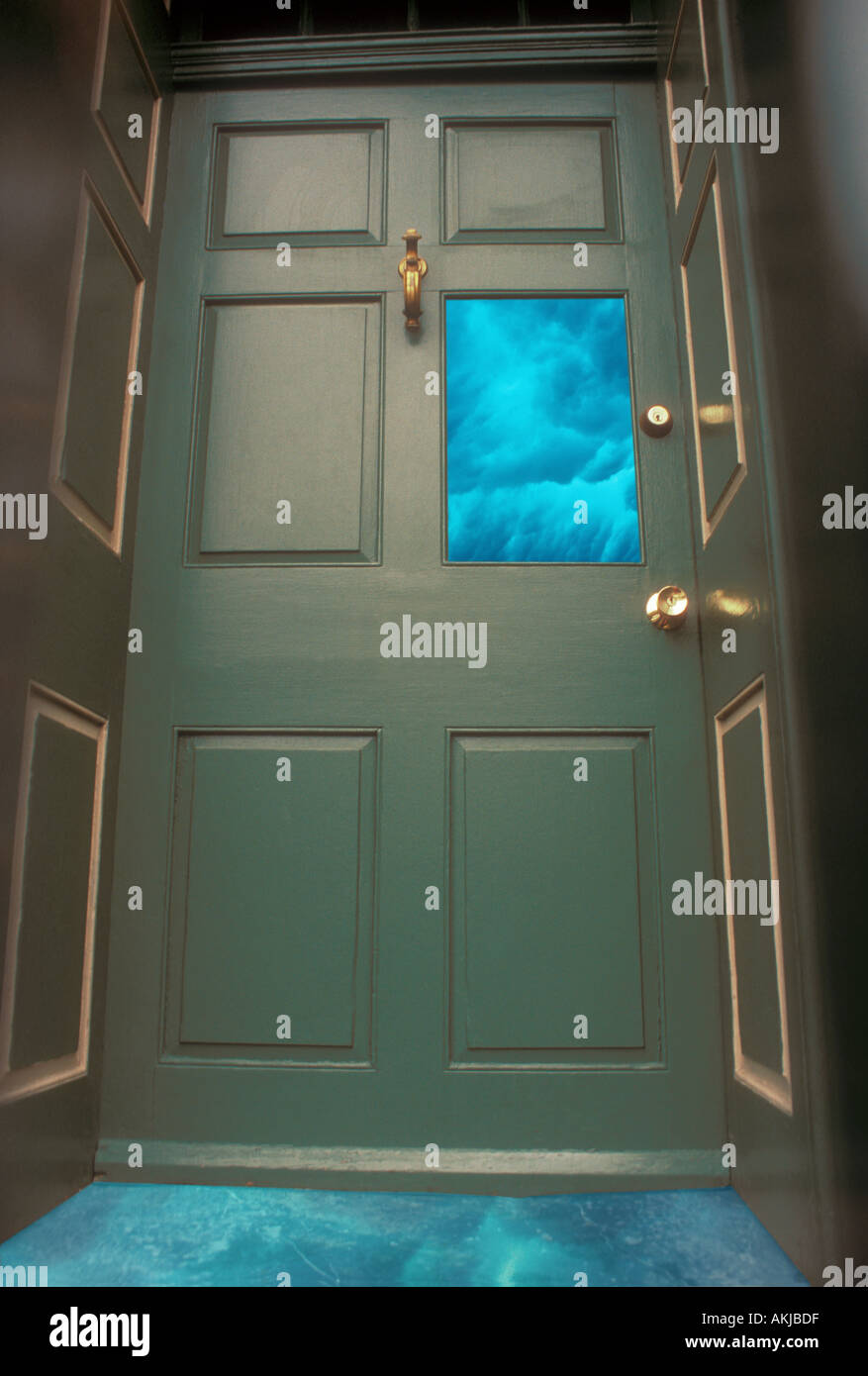 Strange door hi-res stock photography and images - Alamy