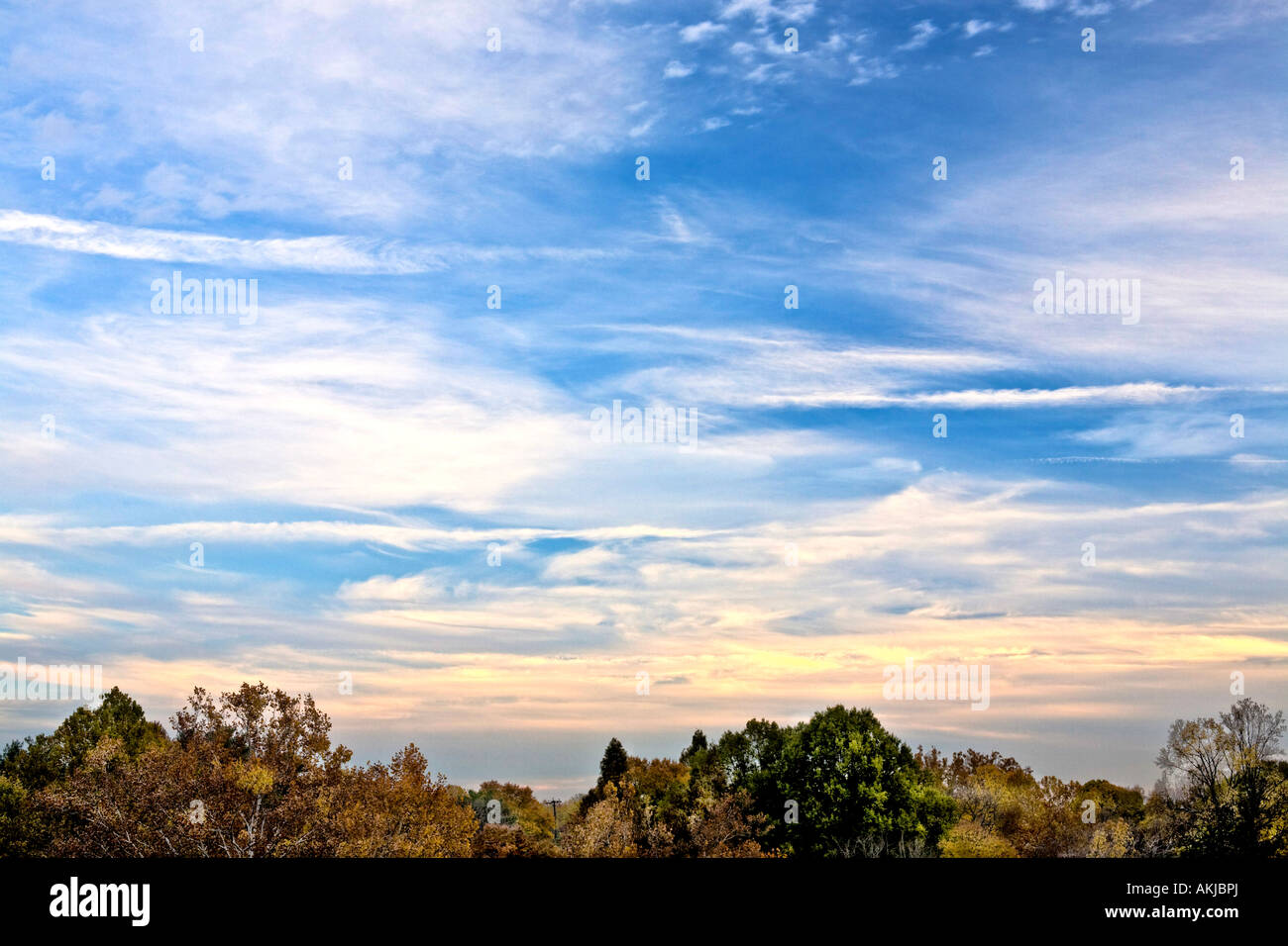 A fall landscape Stock Photo - Alamy