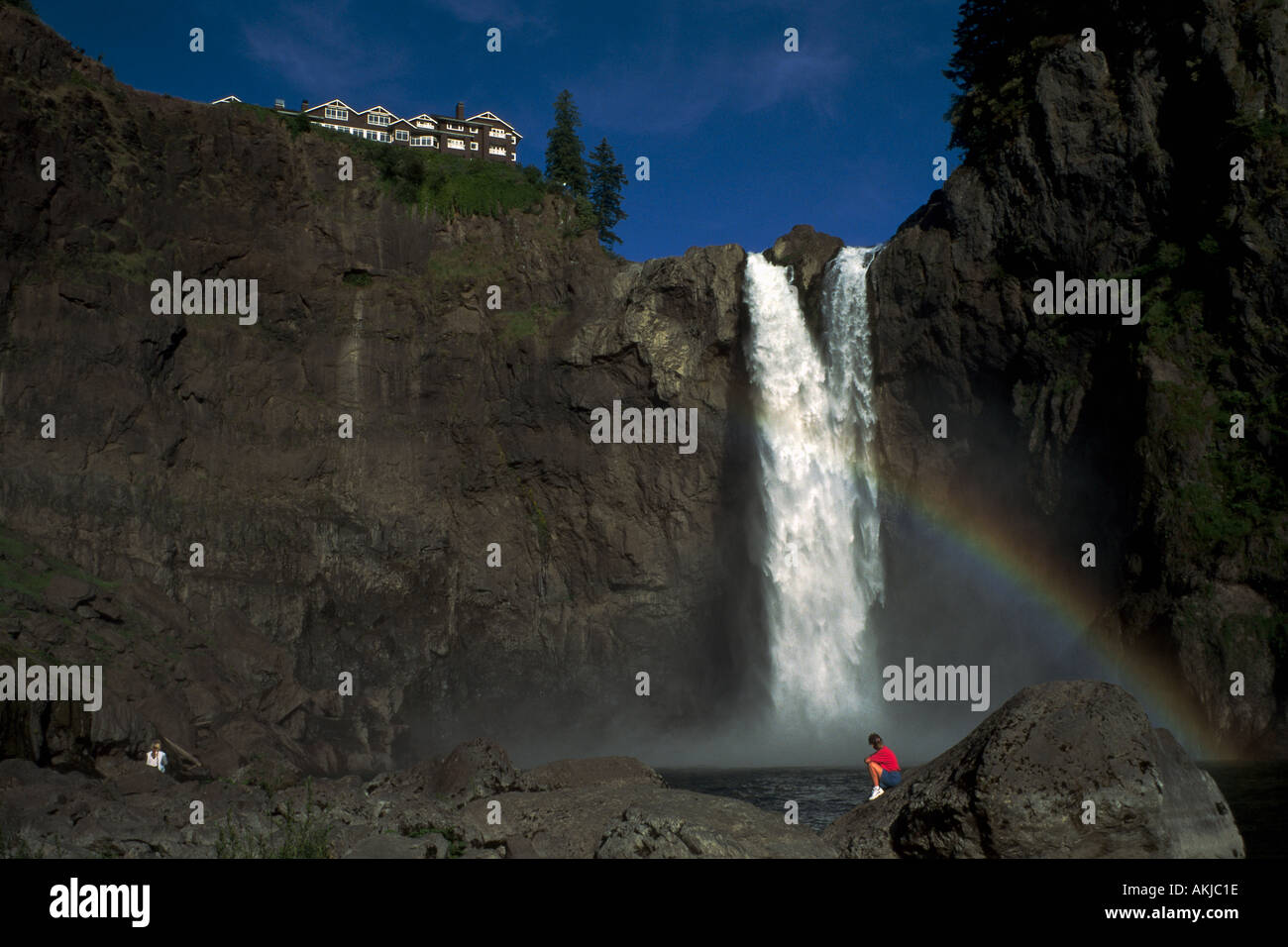 Salish lodge hi-res stock photography and images - Alamy