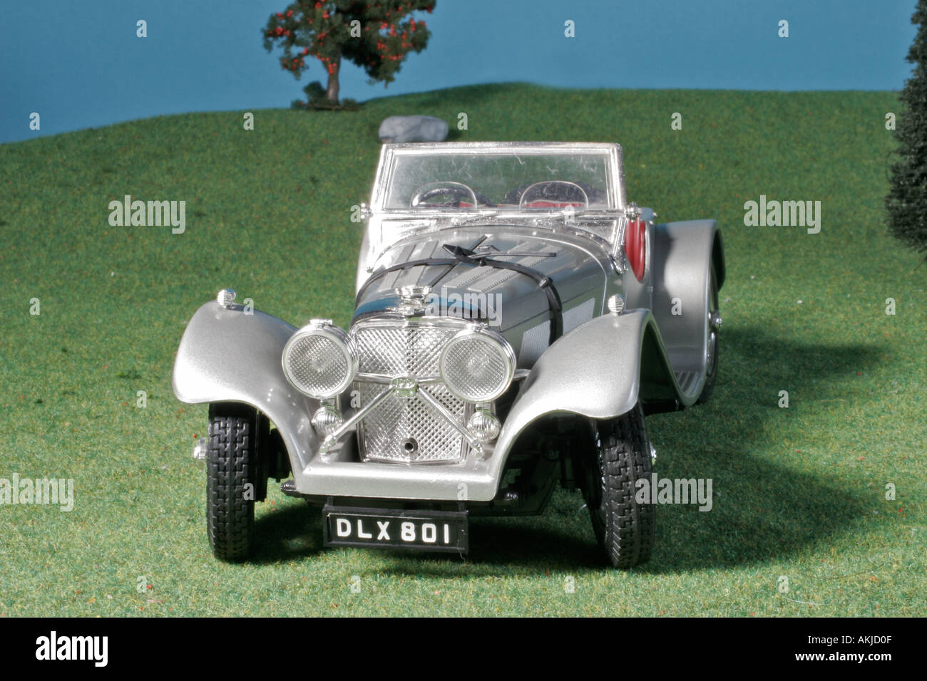 Oldtimer Car model Jaguar SS 100 1937 Stock Photo - Alamy
