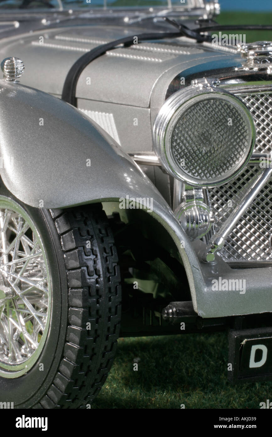 Oldtimer Car model Jaguar SS 100 1937 Stock Photo - Alamy