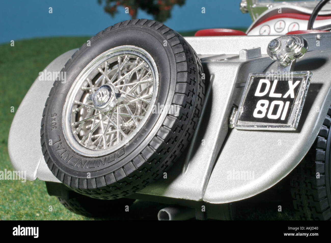 Oldtimer Car model Jaguar SS 100 1937 Stock Photo - Alamy