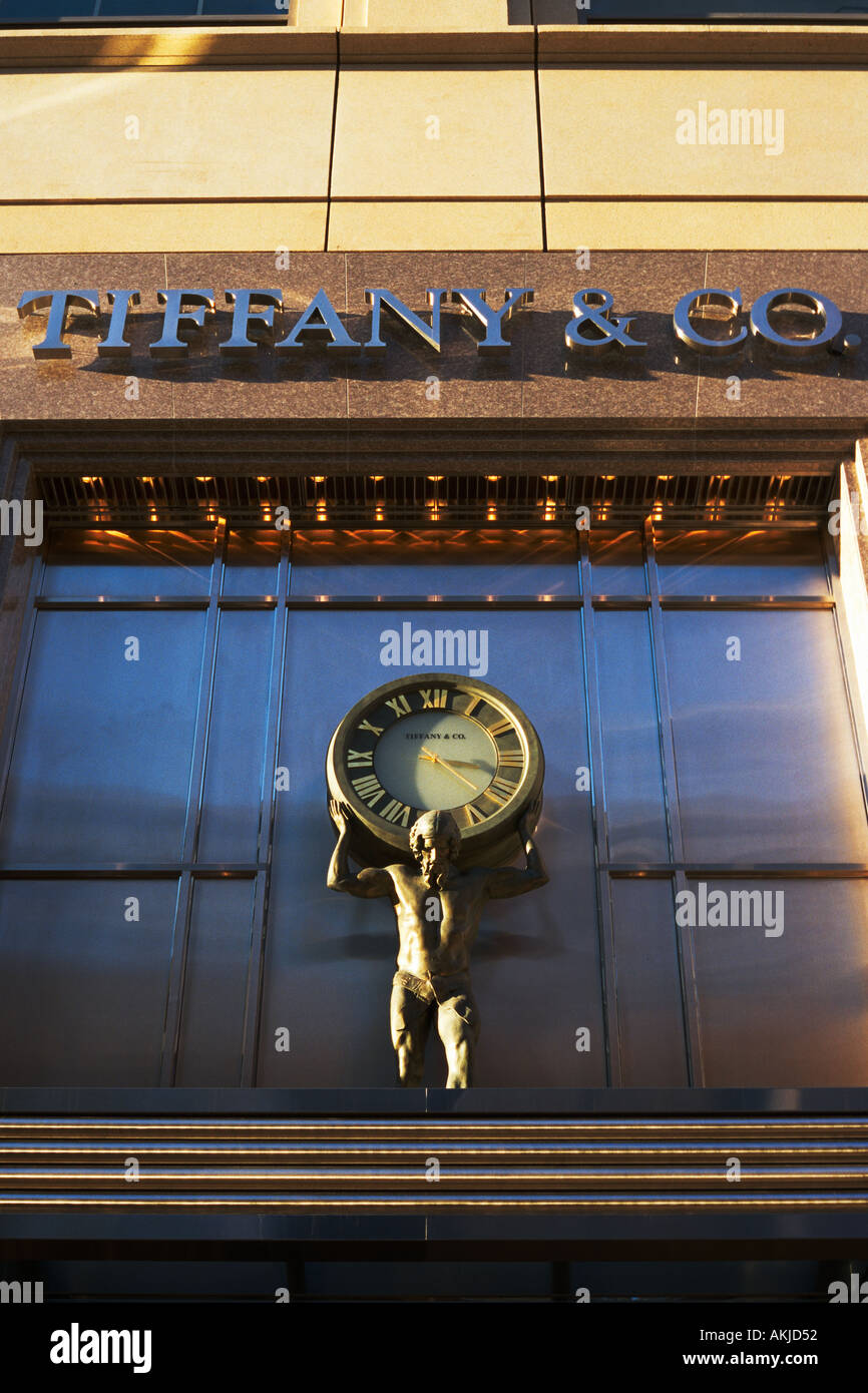 Tiffany atlas clock hi-res stock photography and images - Alamy