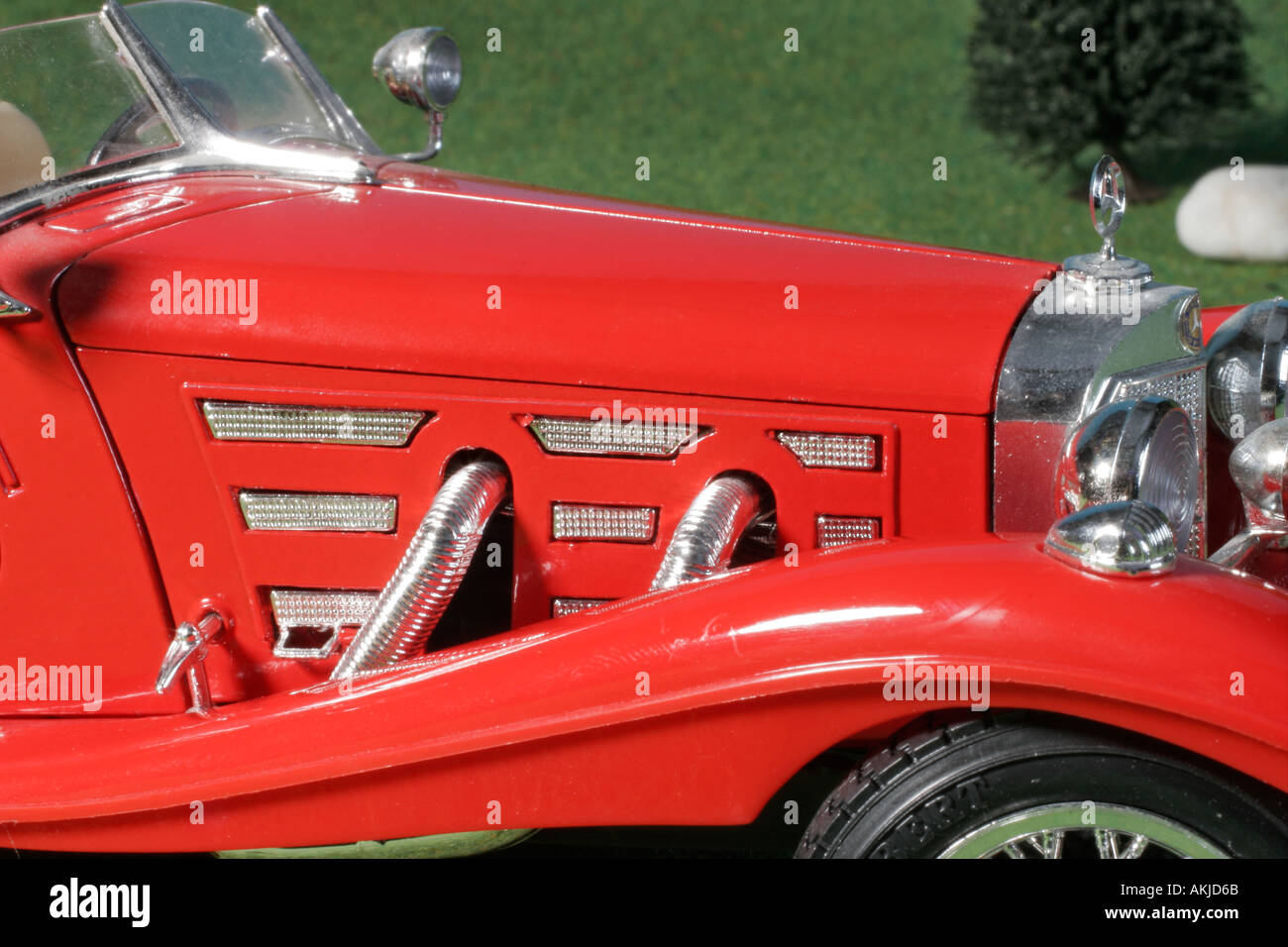 Oldtimer Car model Mercedes 500 K Roadster 1936 Stock Photo - Alamy