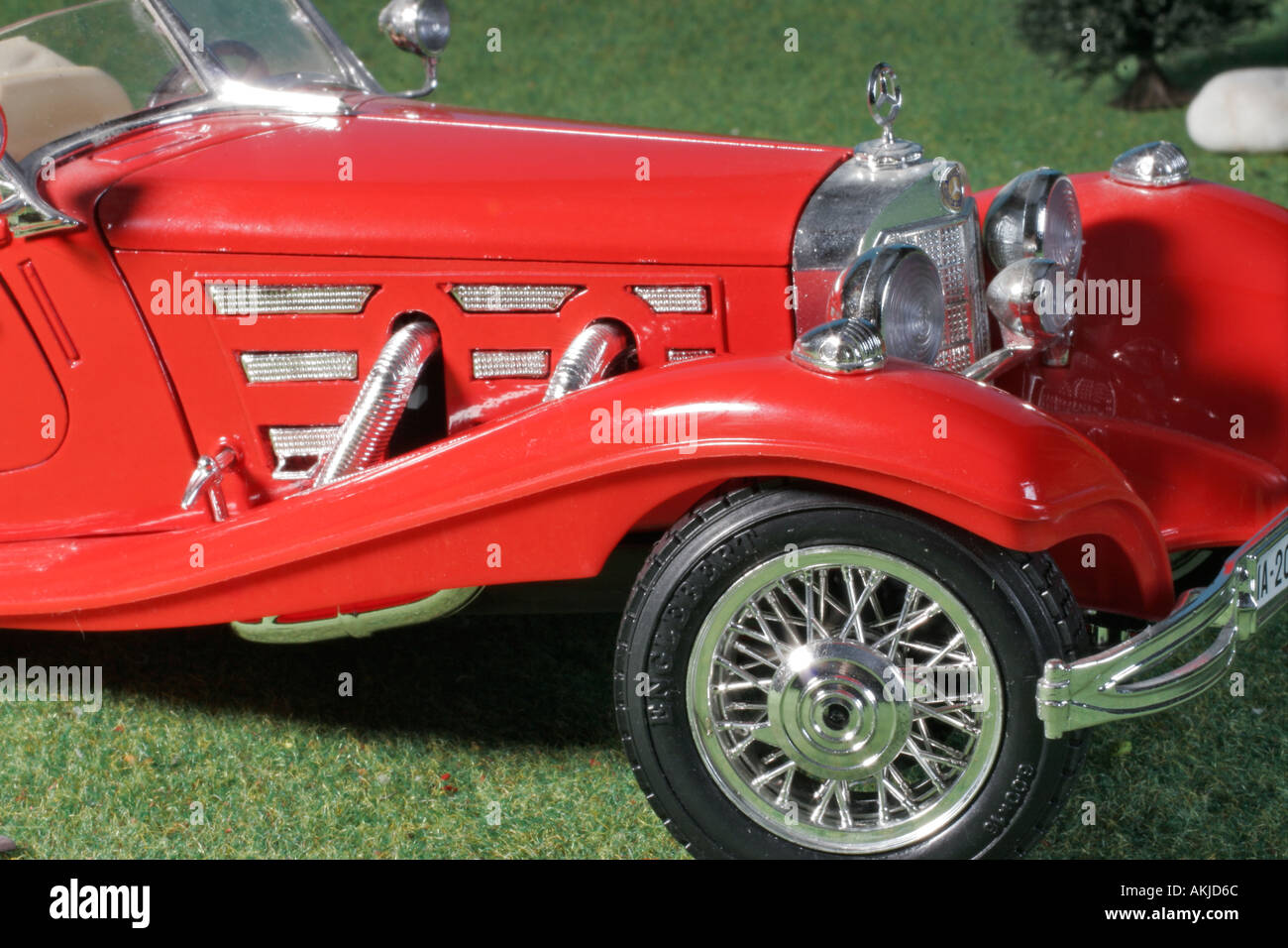 Oldtimer Car model Mercedes 500 K Roadster 1936 Stock Photo - Alamy