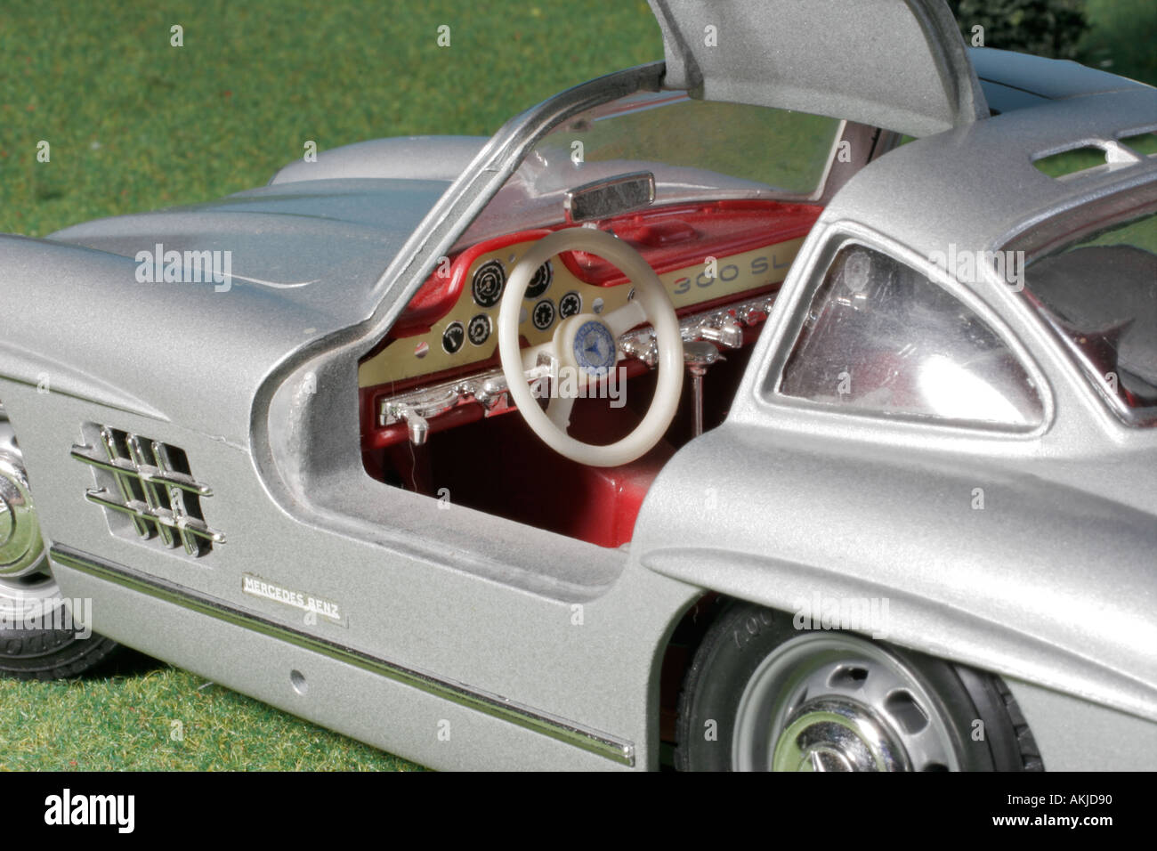 Oldtimer Car model Mercedes 300 SL 1954 Stock Photo - Alamy