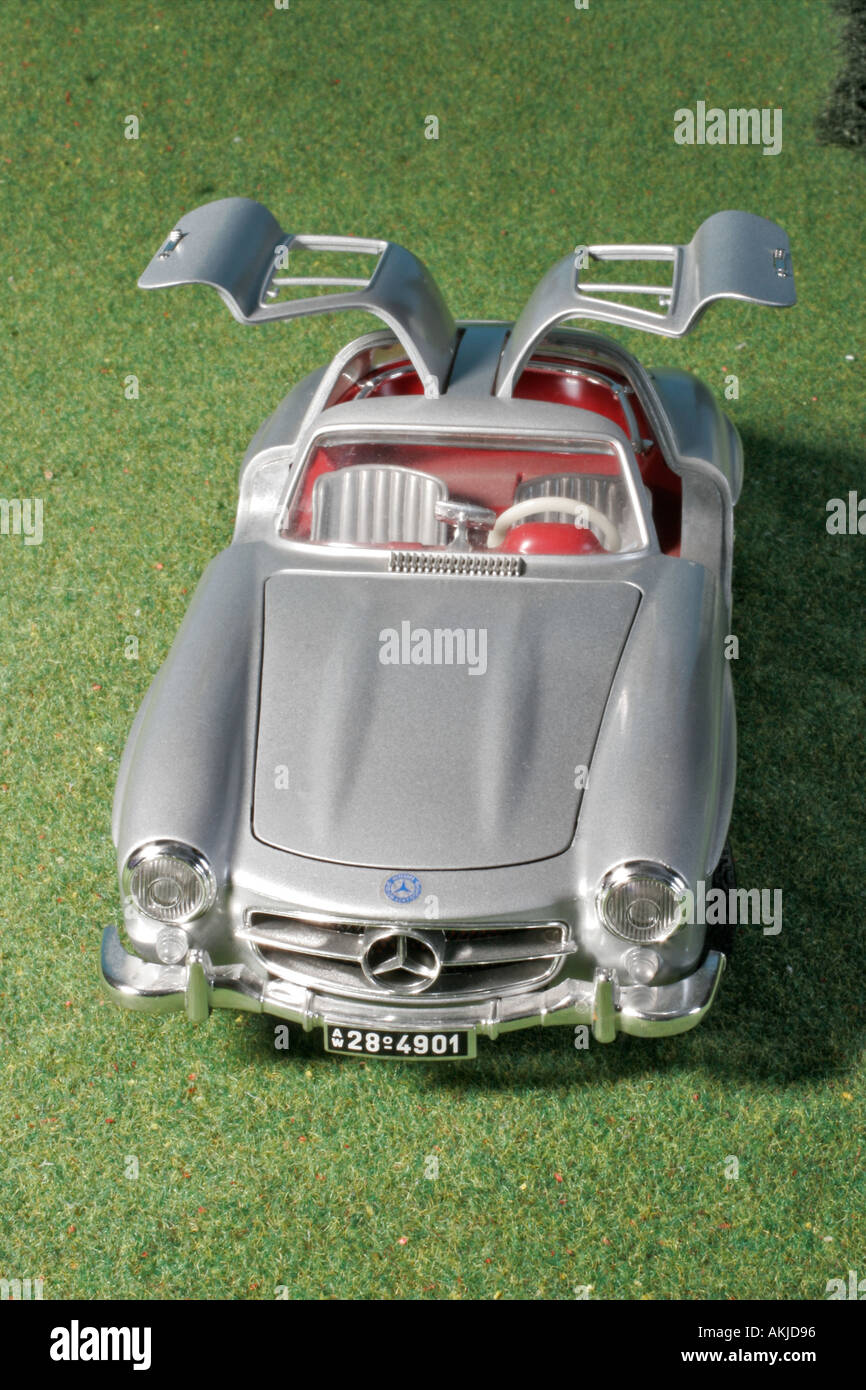 Oldtimer Car model Mercedes 300 SL 1954 Stock Photo - Alamy