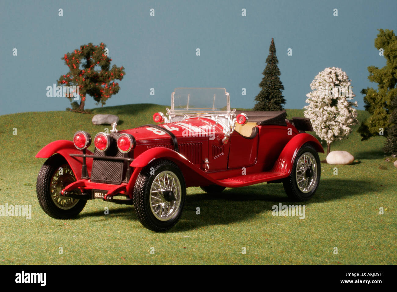 Oldtimer Car model Stock Photo - Alamy