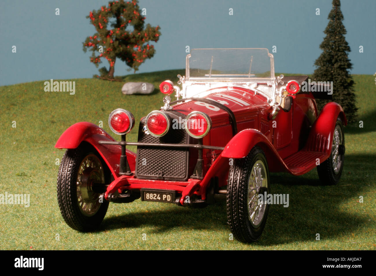 Oldtimer Car model Stock Photo - Alamy