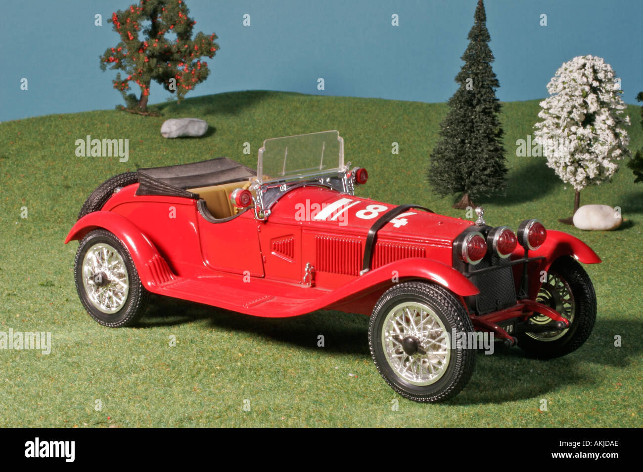 Oldtimer Car model Stock Photo - Alamy