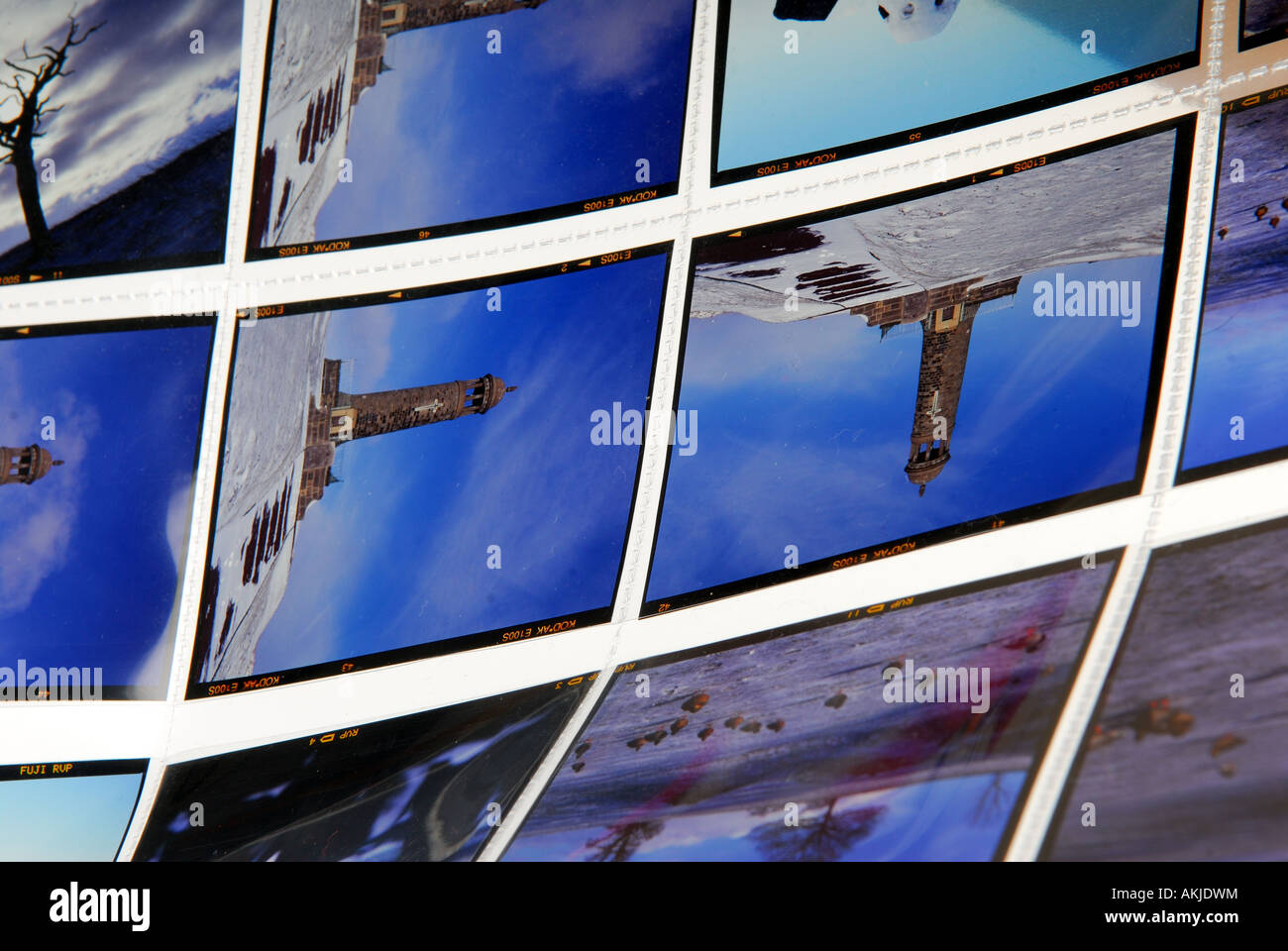 Colour transparencies images Stock Photo - Alamy