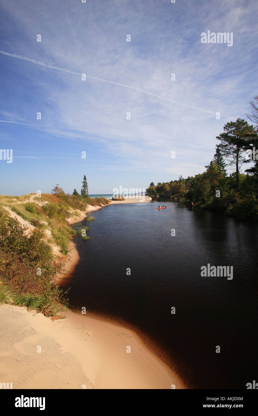 Two Hearted River, Michigan s Upper Peninsula Stock Photo - Alamy