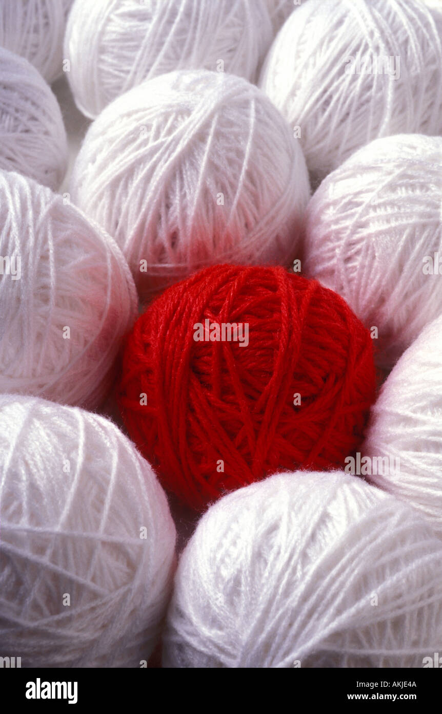 Wound fabric balls hi-res stock photography and images - Alamy
