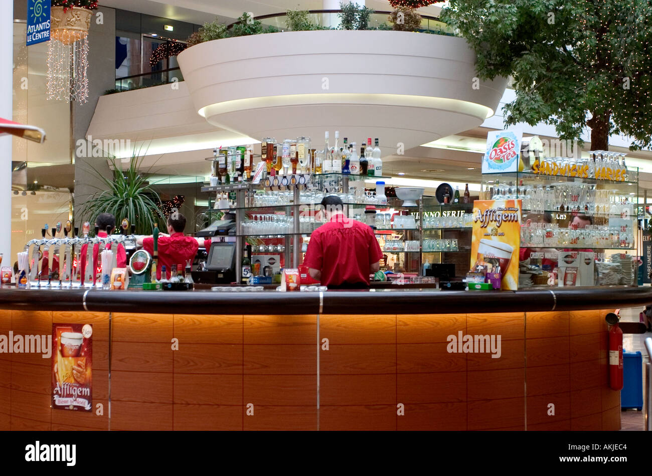 inside bar in a mall Stock Photo - Alamy