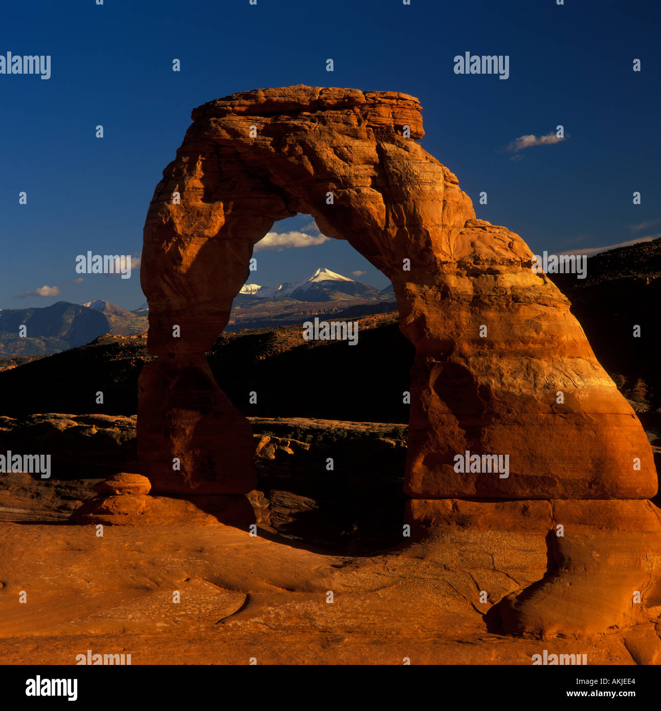 arches delicate arch Stock Photo - Alamy