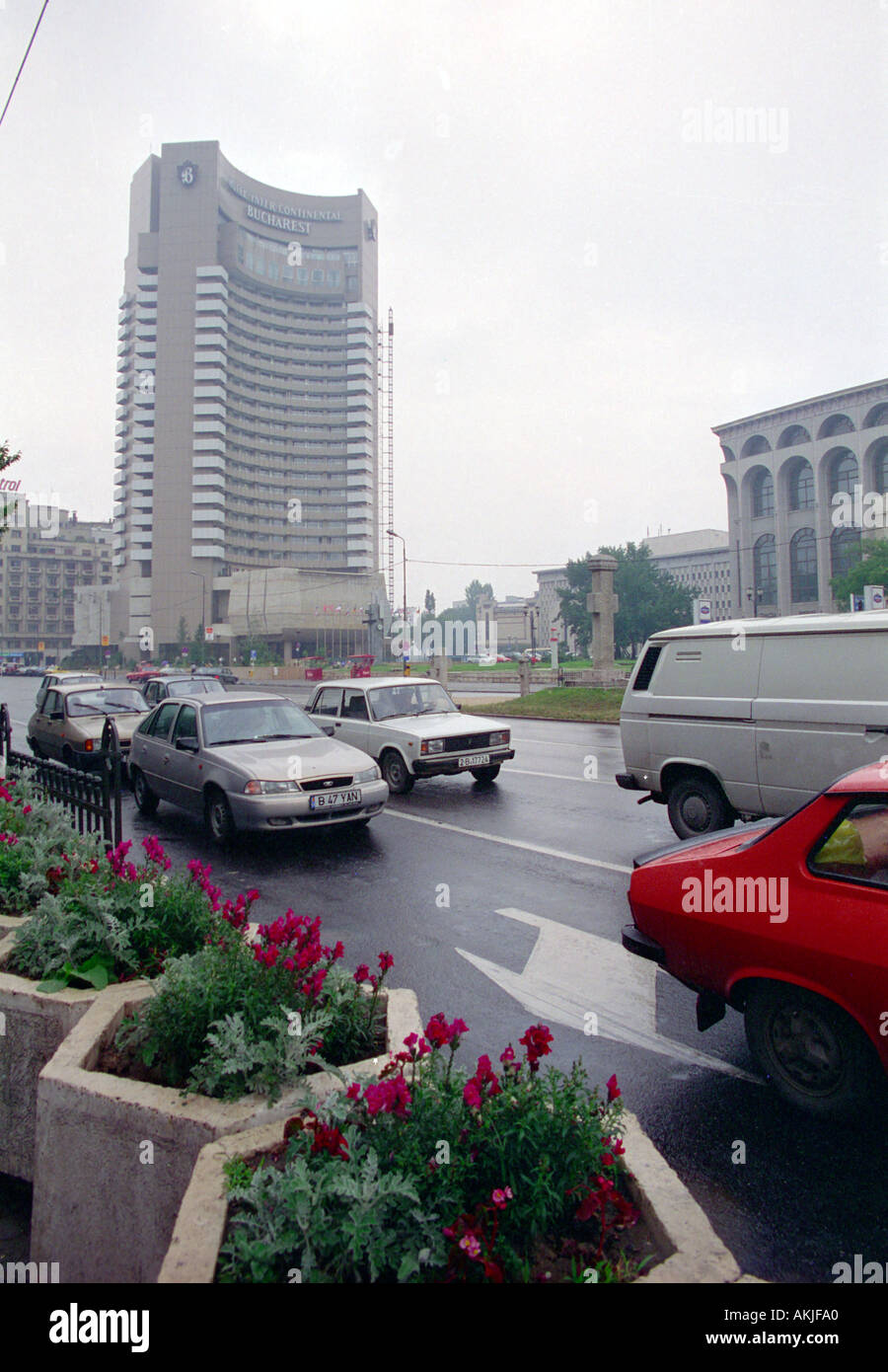 Intercontinental Bucharest 1 Stock Photo - Alamy