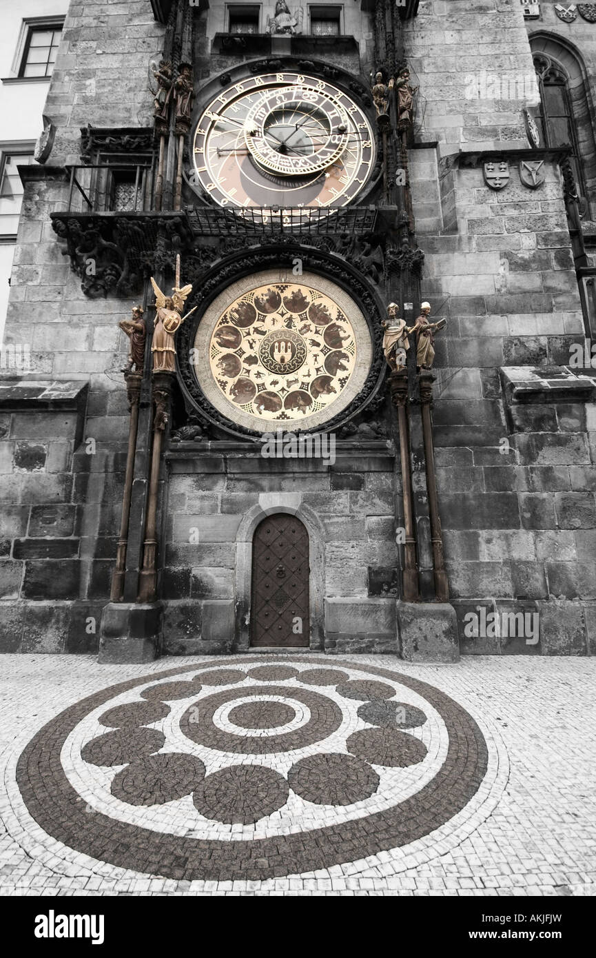 Astronomical Clock, Prague, Czech Republic, Europe Stock Photo - Alamy