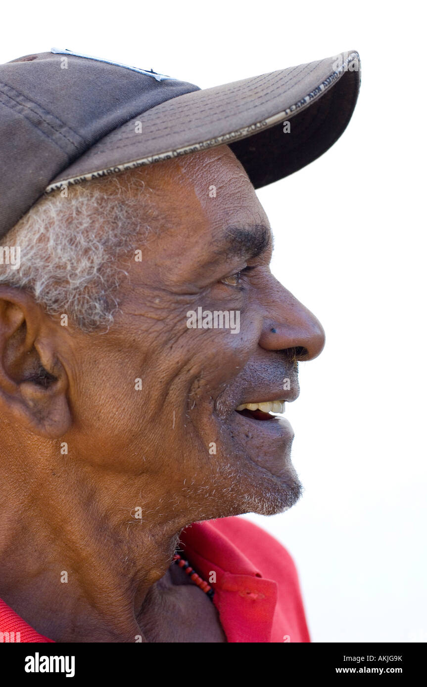 Old man singing in the street in Trinidad, Cuba Stock Photo - Alamy
