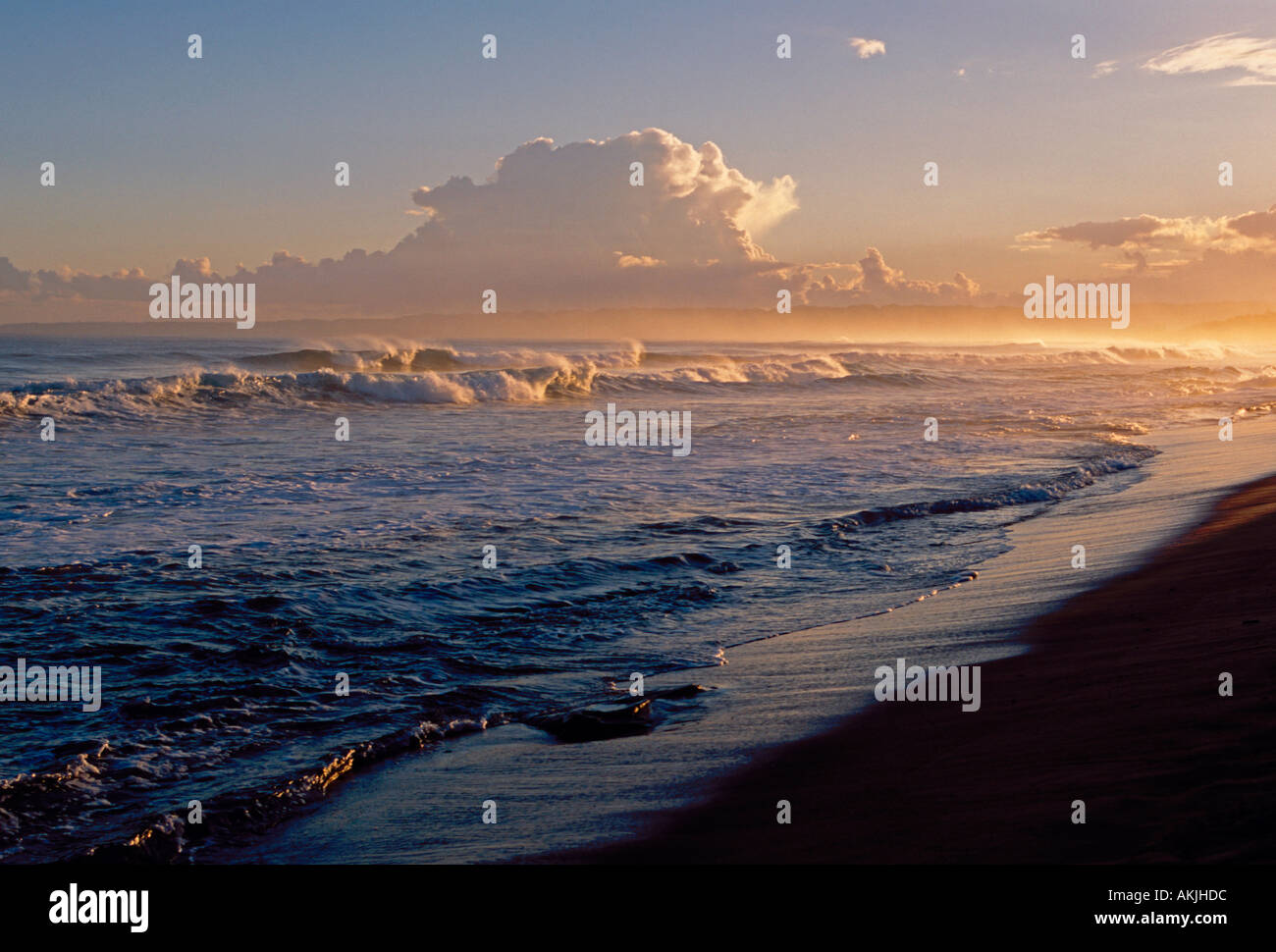 sunrise, beach, town, Aguada, Porta del Sol, Coastal Plains Valley ...