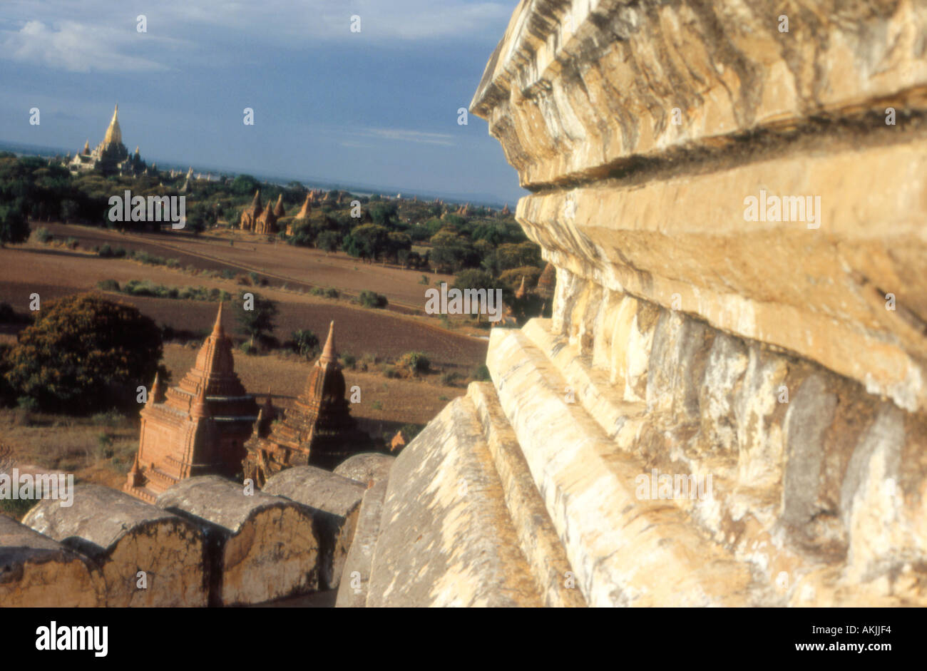 Pagodas landscape in bagan myanmar hi-res stock photography and images ...
