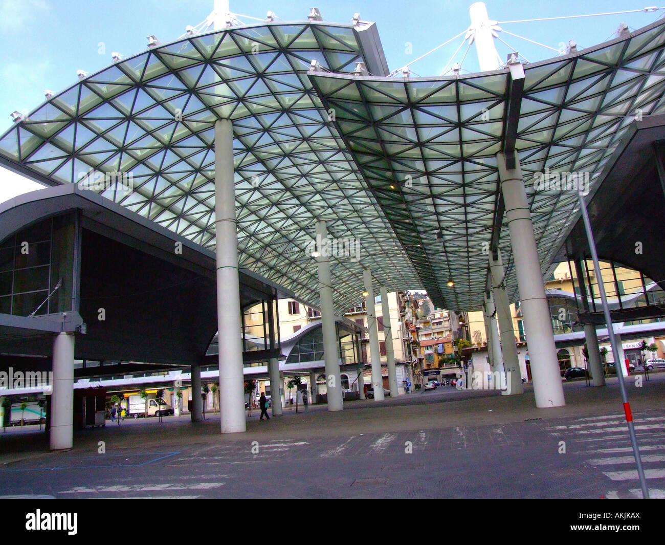 Cavour square, La Spezia, Ligury, Italy Stock Photo - Alamy