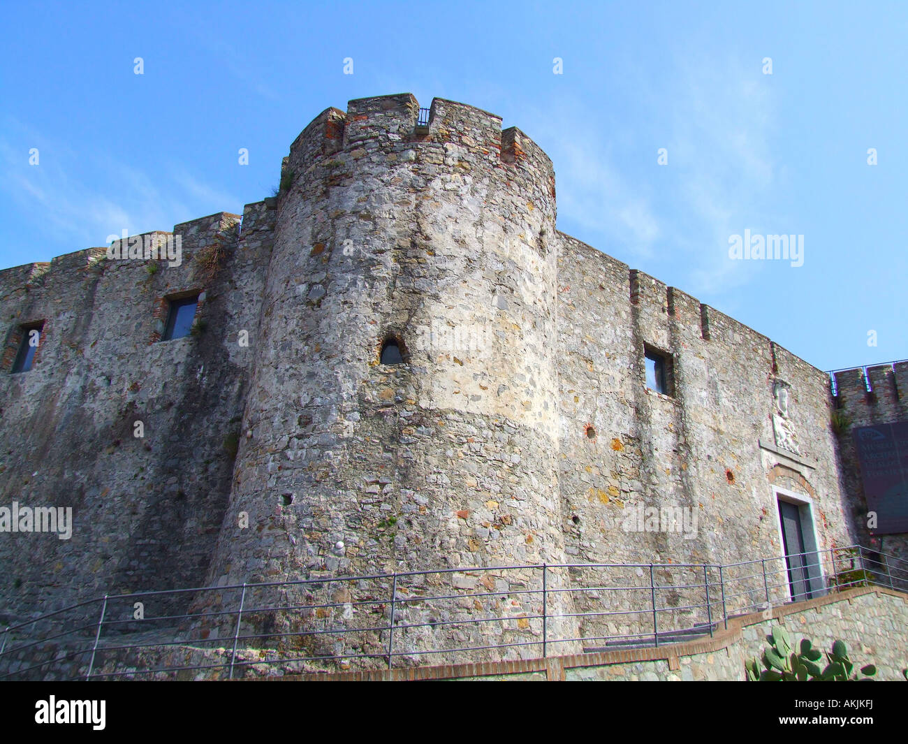 San Giorgio castle, La Spezia, Ligury, Italy Stock Photo - Alamy