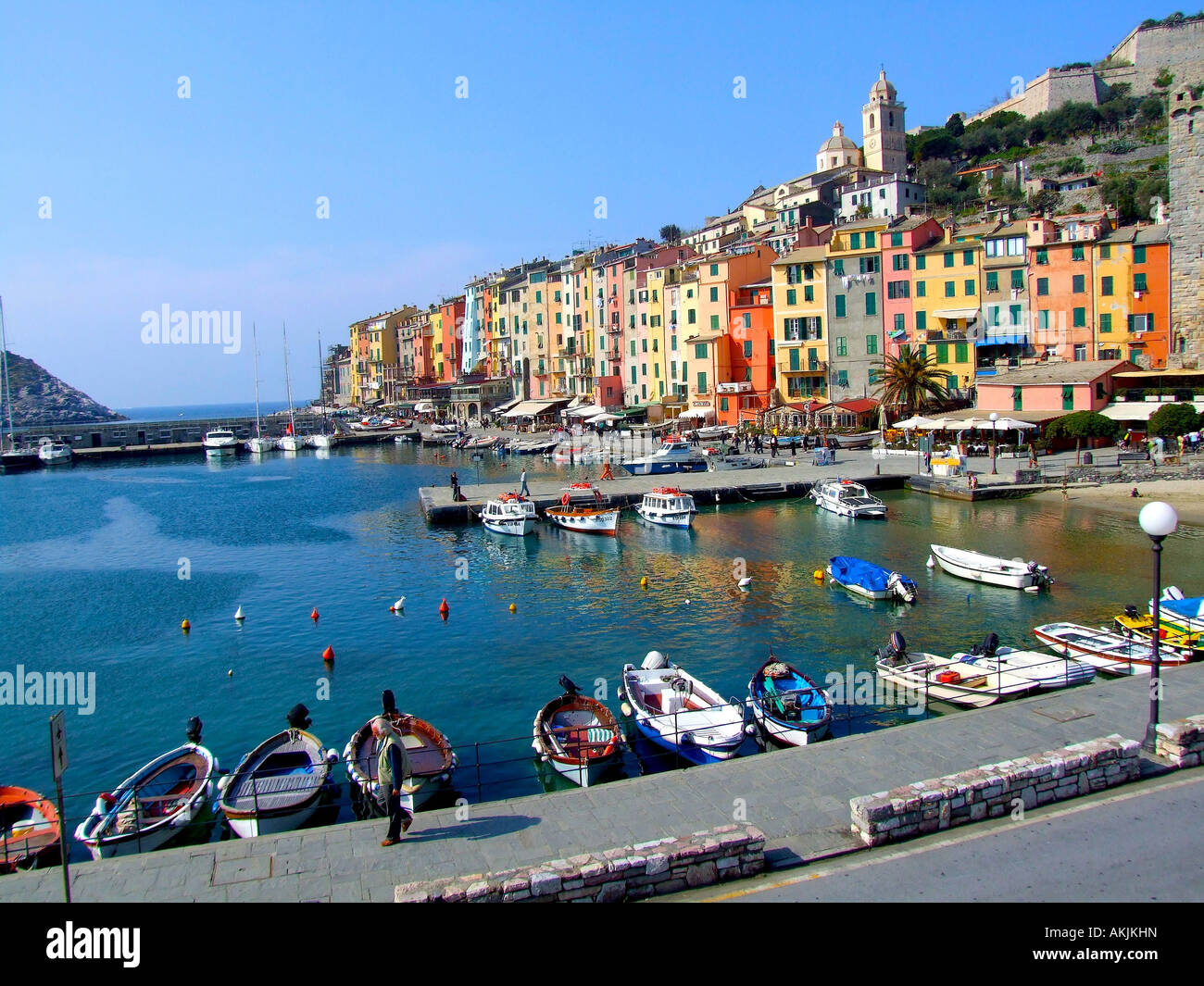 Harbour, Portovenere, Ligury, Italy Stock Photo - Alamy
