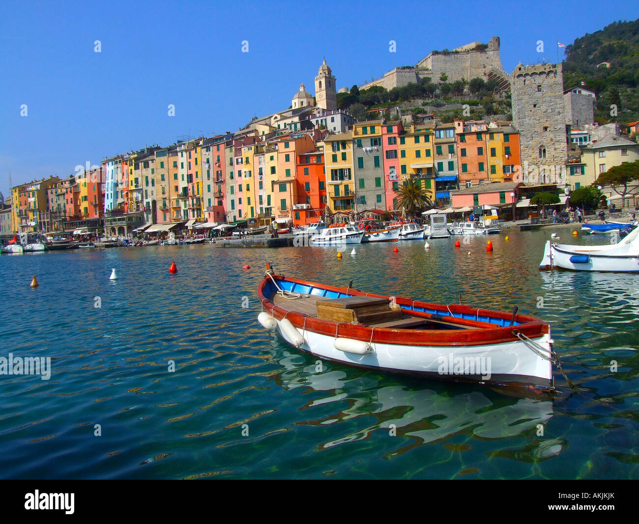 Harbour, Portovenere, Ligury, Italy Stock Photo - Alamy