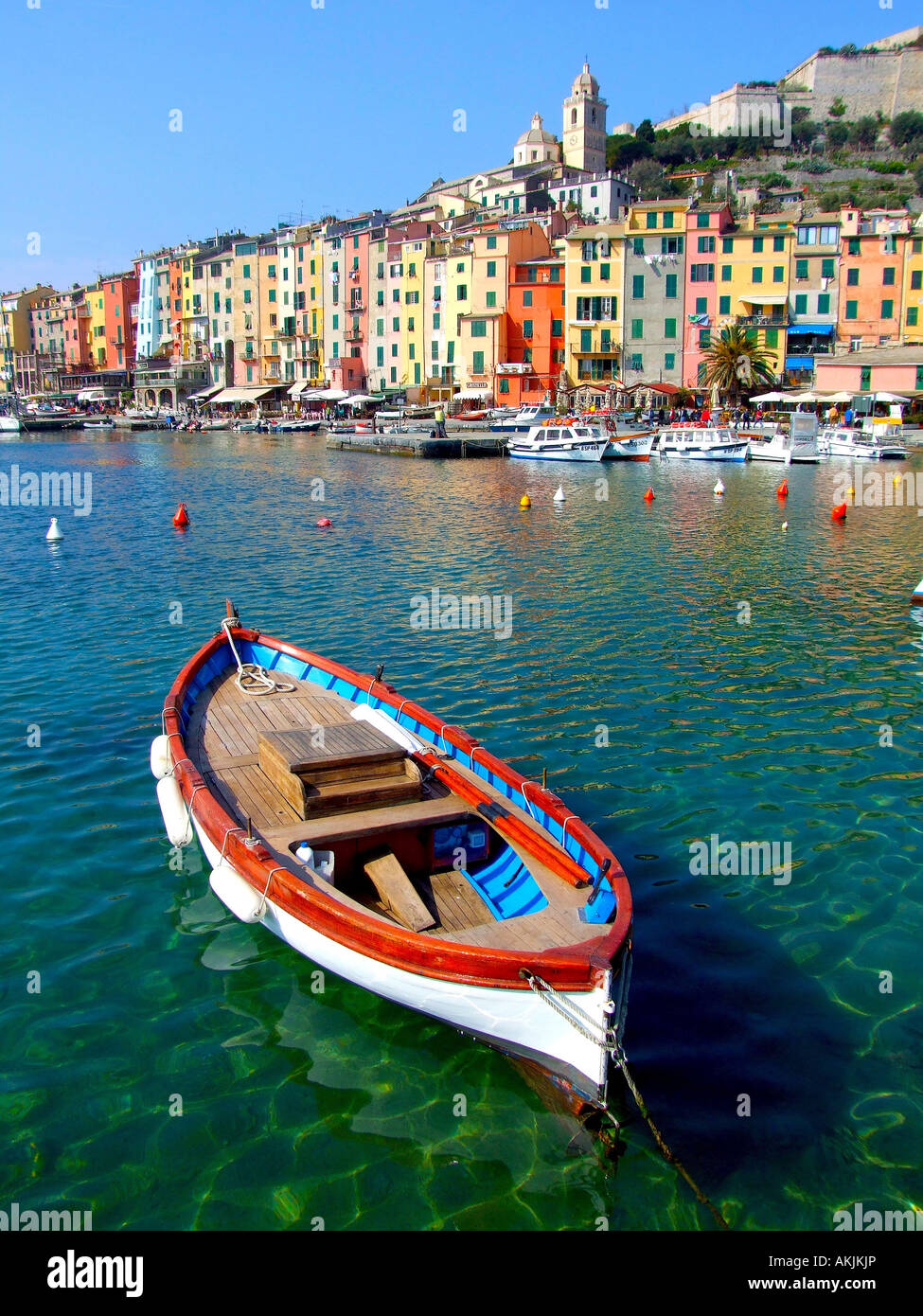 Harbour, Portovenere, Ligury, Italy Stock Photo - Alamy