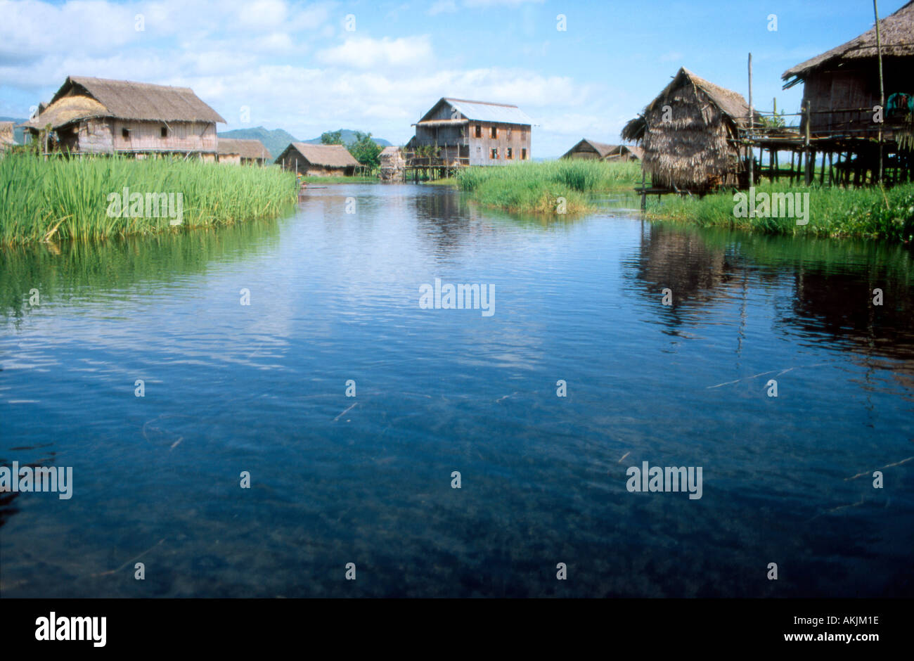 Inle lake Burma Myanmar Stock Photo - Alamy