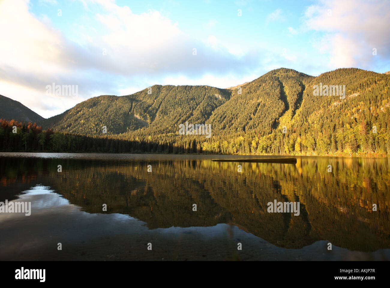 Hart Lake in awesome Alberta Stock Photo - Alamy