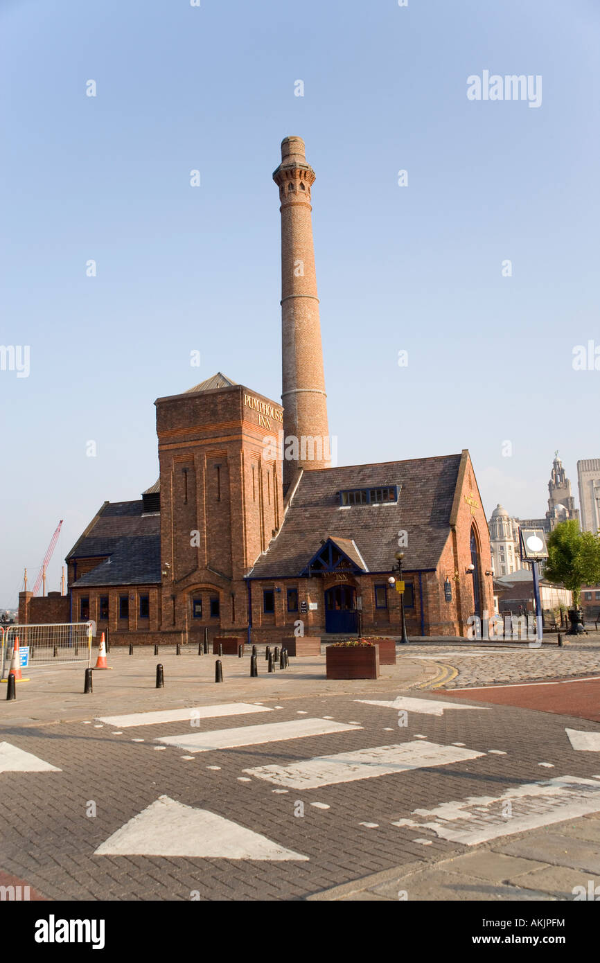 The Pump House Inn, part of the Albert Dock complex, Liverpool, England ...