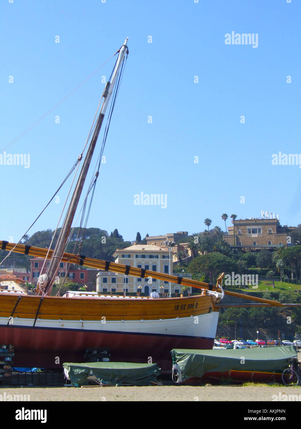 Promenade, Sestri Levante, Ligury, Italy Stock Photo - Alamy