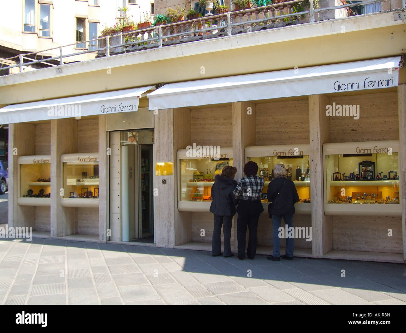Shopping, Historic centre, Massa, Tuscany, Italy Stock Photo - Alamy