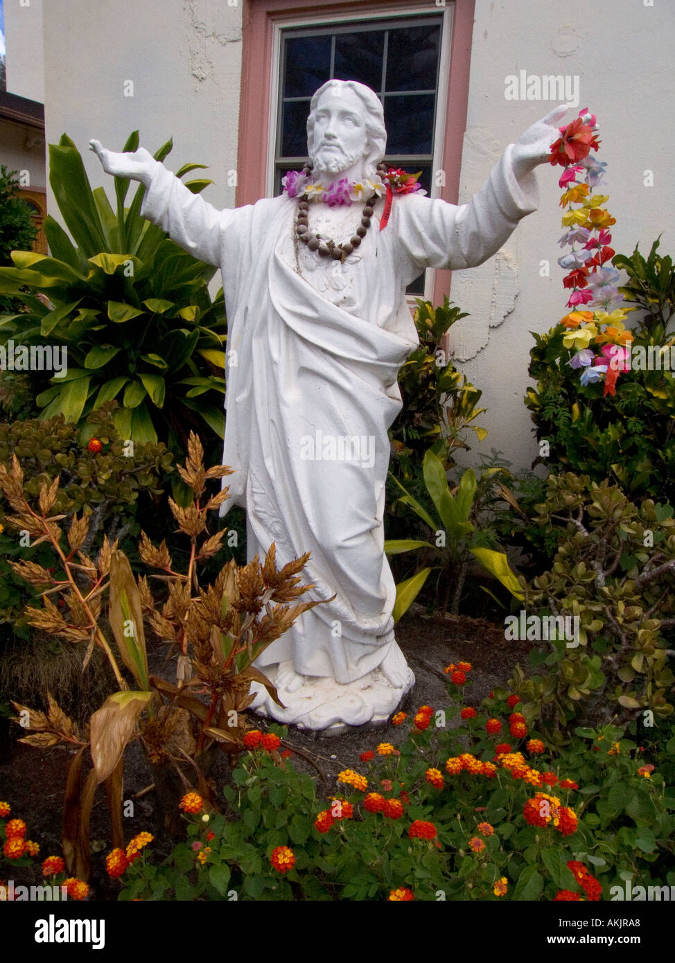Oahu Hawaii North Shore Jesus Stock Photo - Alamy