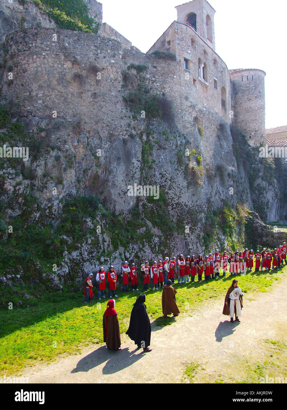 Malaspina castle, Massa, Tuscany, Italy Stock Photo - Alamy