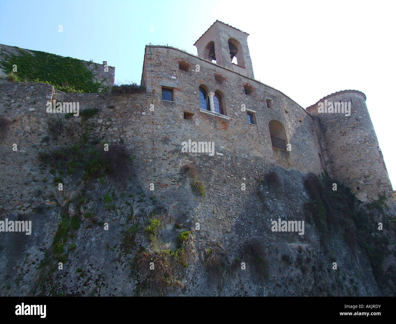 Malaspina castle, Massa, Tuscany, Italy Stock Photo - Alamy