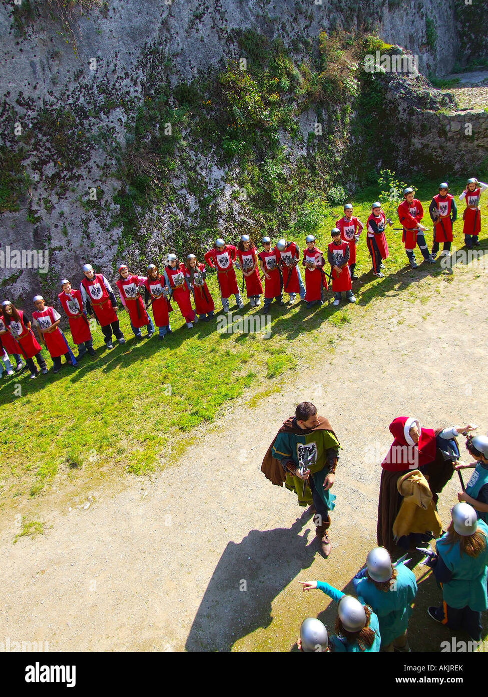 Malaspina castle, Massa, Tuscany, Italy Stock Photo - Alamy