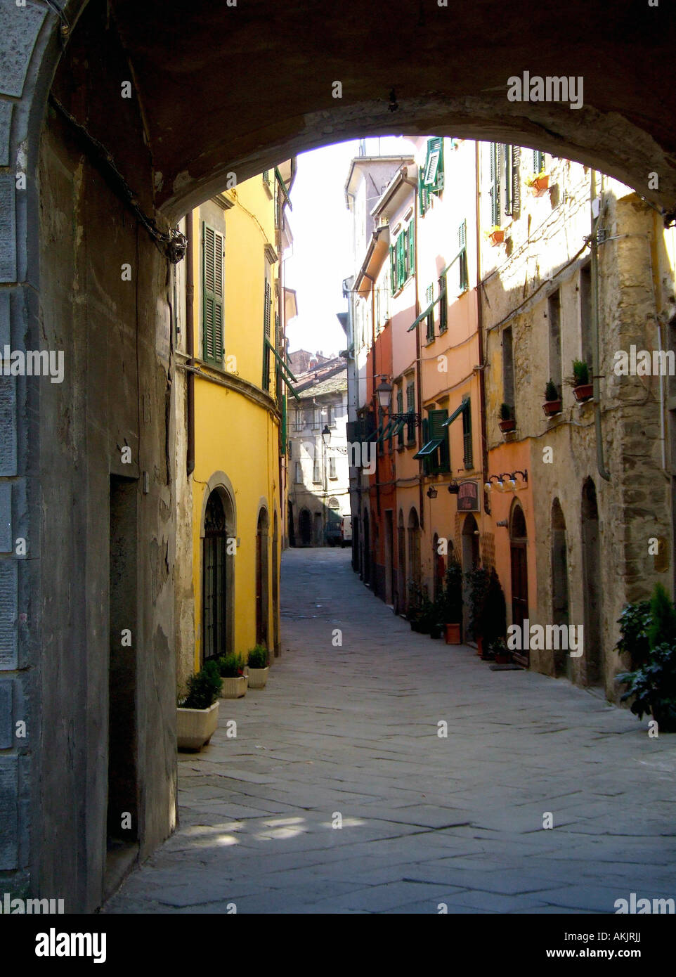 Historic centre, Pontremoli, Tuscany, Italy Stock Photo - Alamy