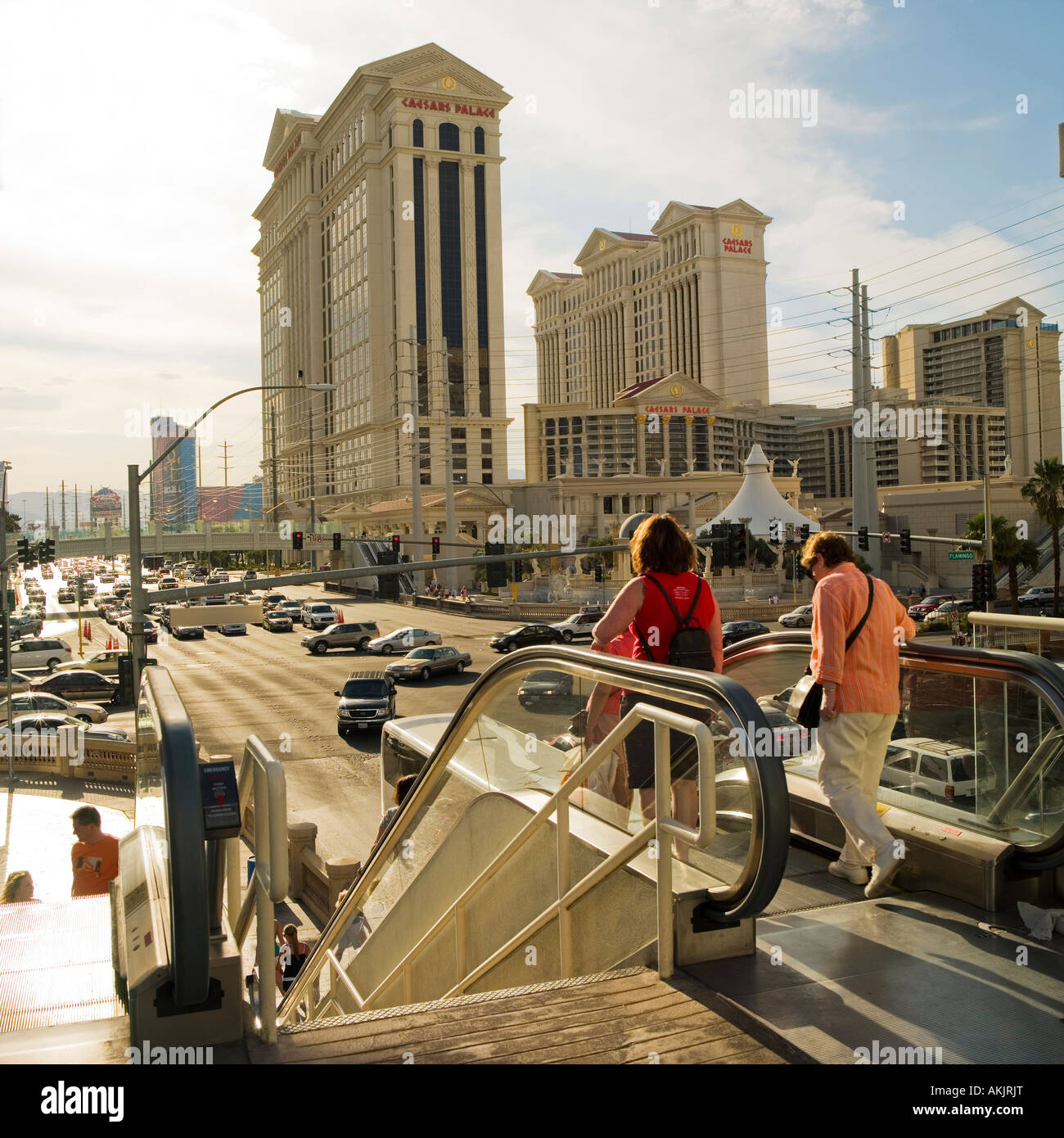 Cesar's Palace hotel resort skyline Las Vegas Stock Photo - Alamy