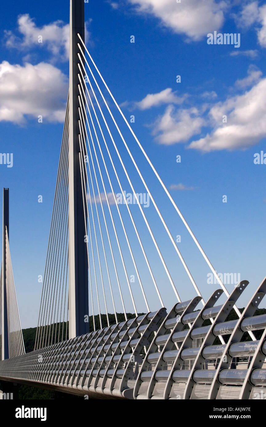 Bridge viaduct of Millau France Stock Photo - Alamy