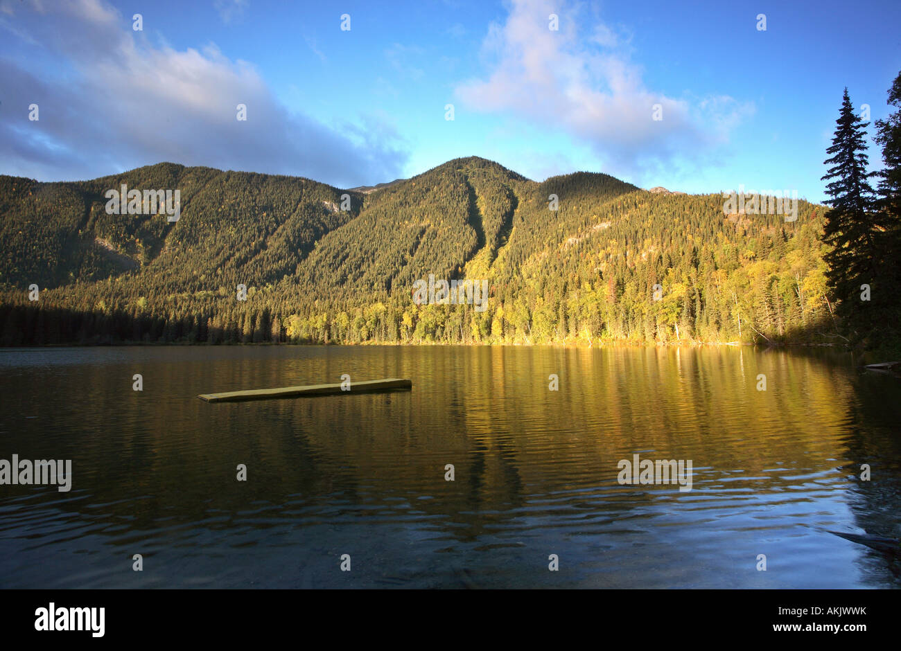 Hart Lake in awesome Alberta Stock Photo - Alamy