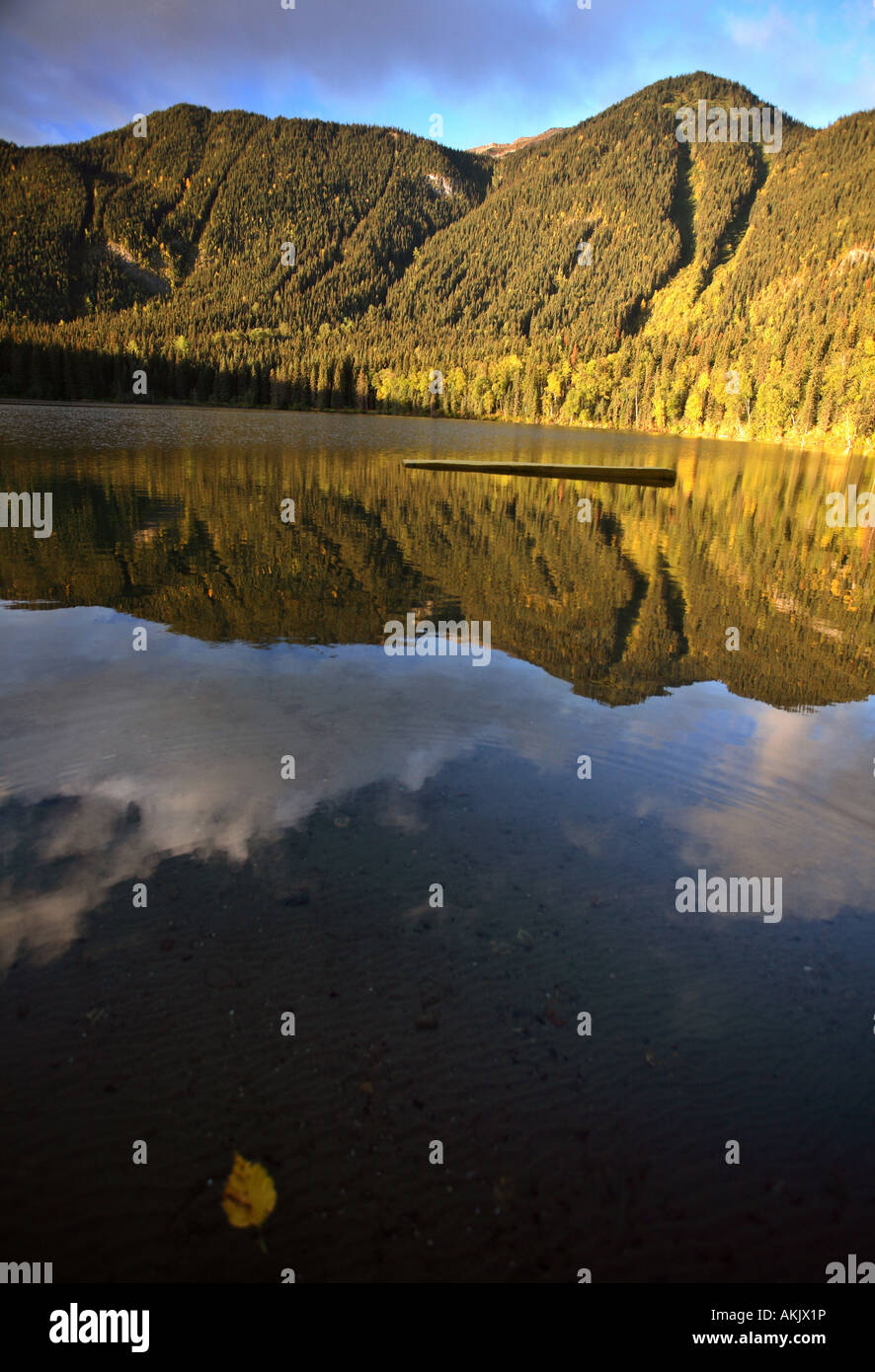 Hart Lake in awesome Alberta Stock Photo - Alamy