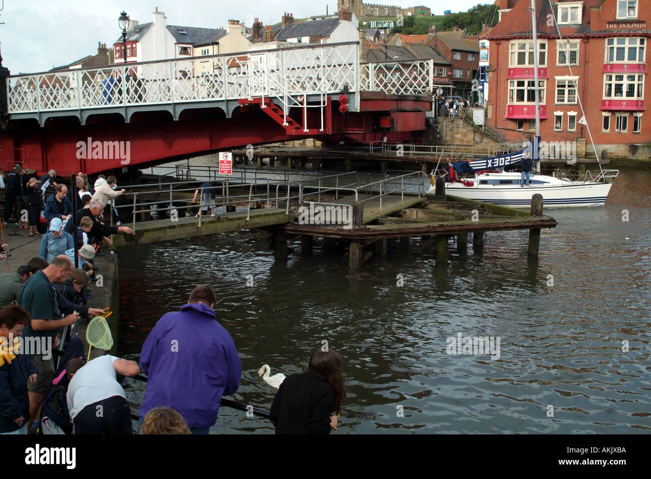 Whitby Swing Bridge Road High Resolution Stock Photography and Images ...