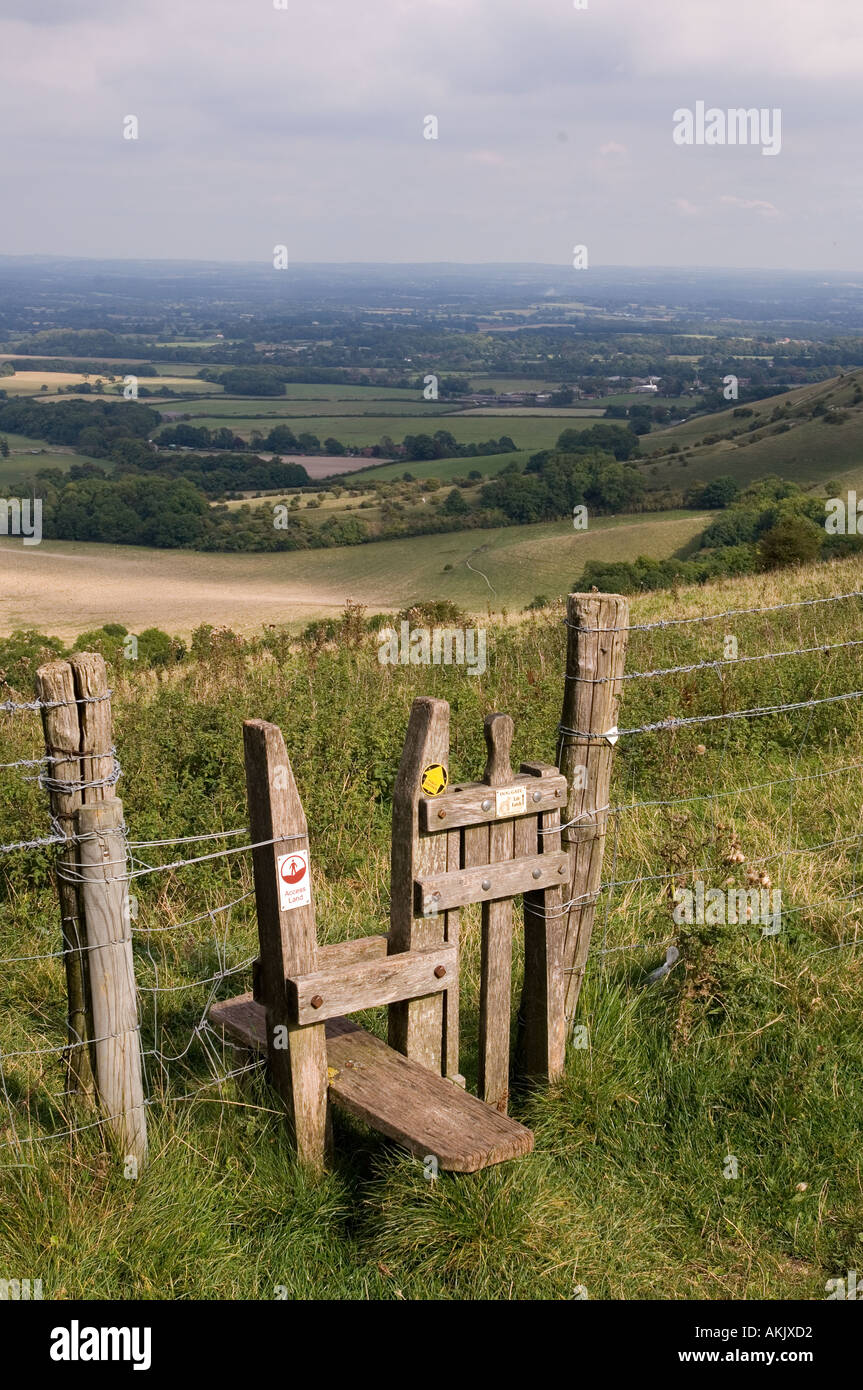 Walkers stile hi-res stock photography and images - Alamy