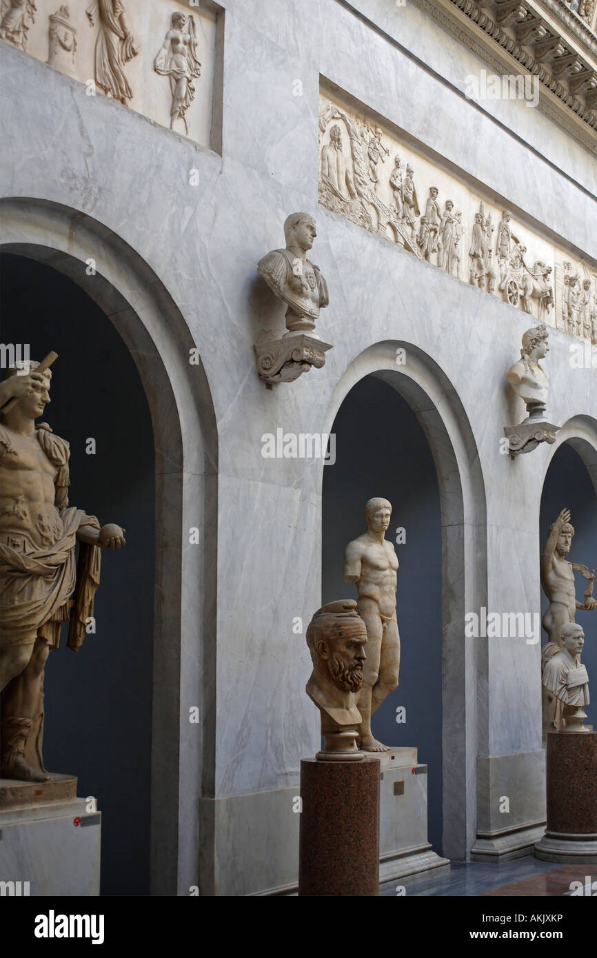 Braccio Nuovo, Vatican Museums, Italy Stock Photo - Alamy