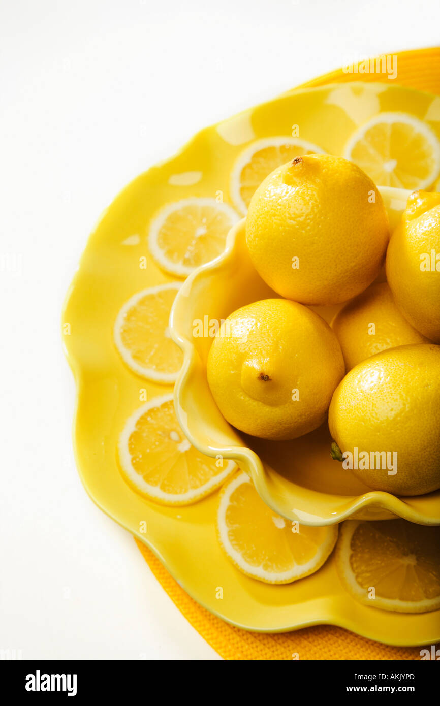 Vertical closeup shot lemons hi-res stock photography and images - Alamy